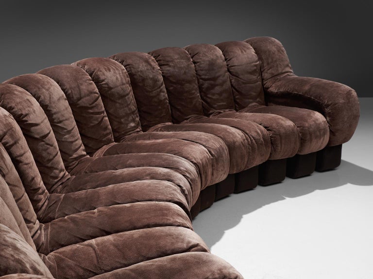 De Sede 'Snake' DS 600 Non Stop 20 Section Sofa For Sale at 1stDibs ...
