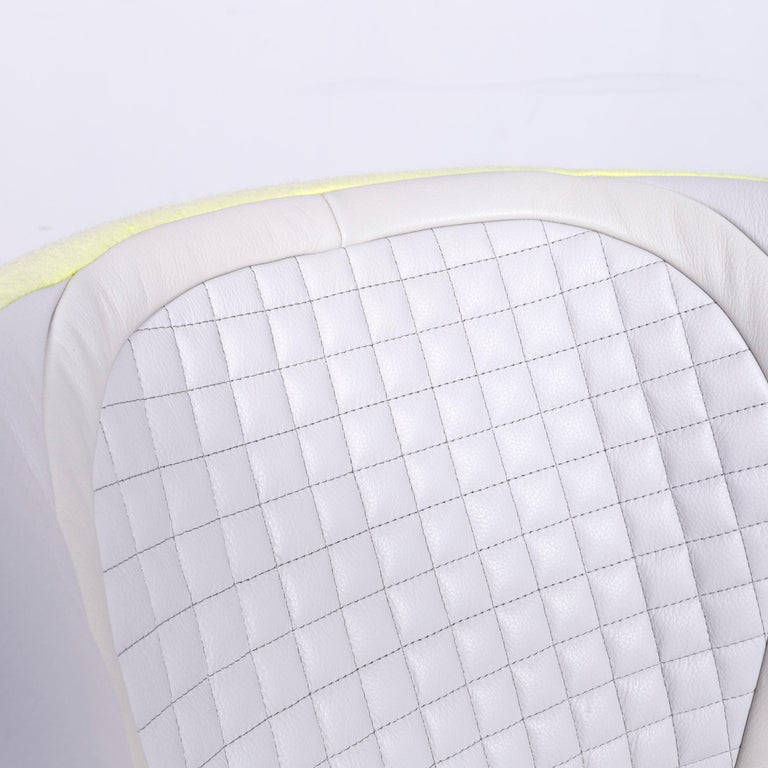 De Sede Tennis Ball Designer Leather Armchair Yellow Real Leather ...