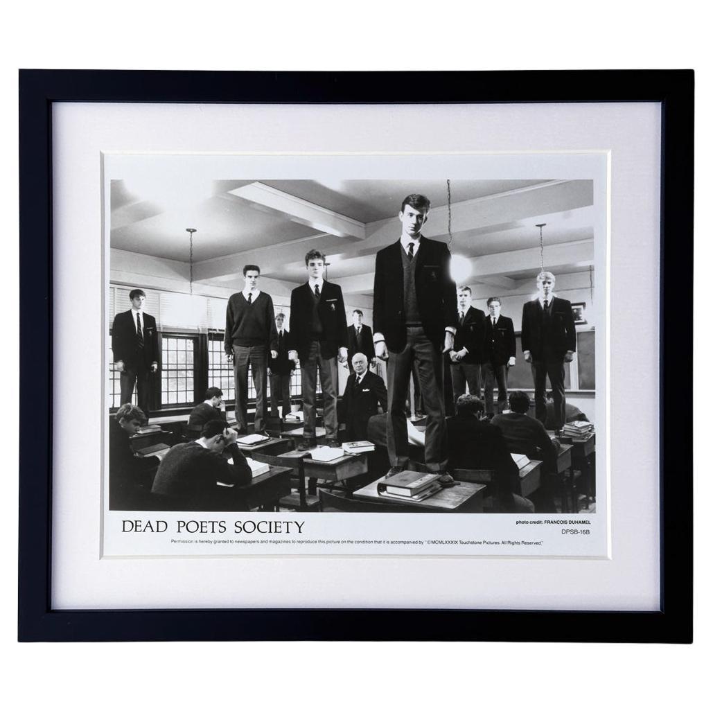 DEAD POET SOCIETY Publicity Film Still 1989 FRAMED For Sale at 1stDibs