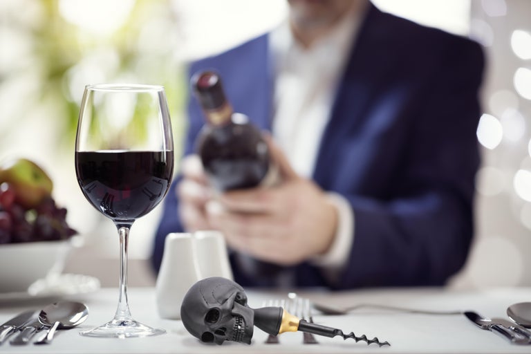 Deakin and Francis Skull Corkscrew in Black For Sale at 1stDibs