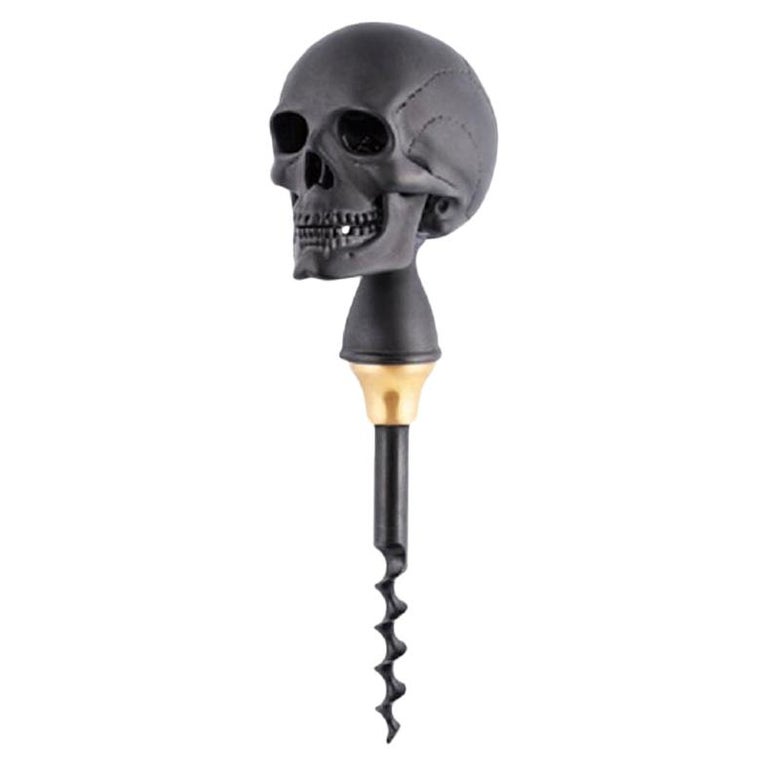 Deakin and Francis Skull Corkscrew in Black For Sale at 1stDibs