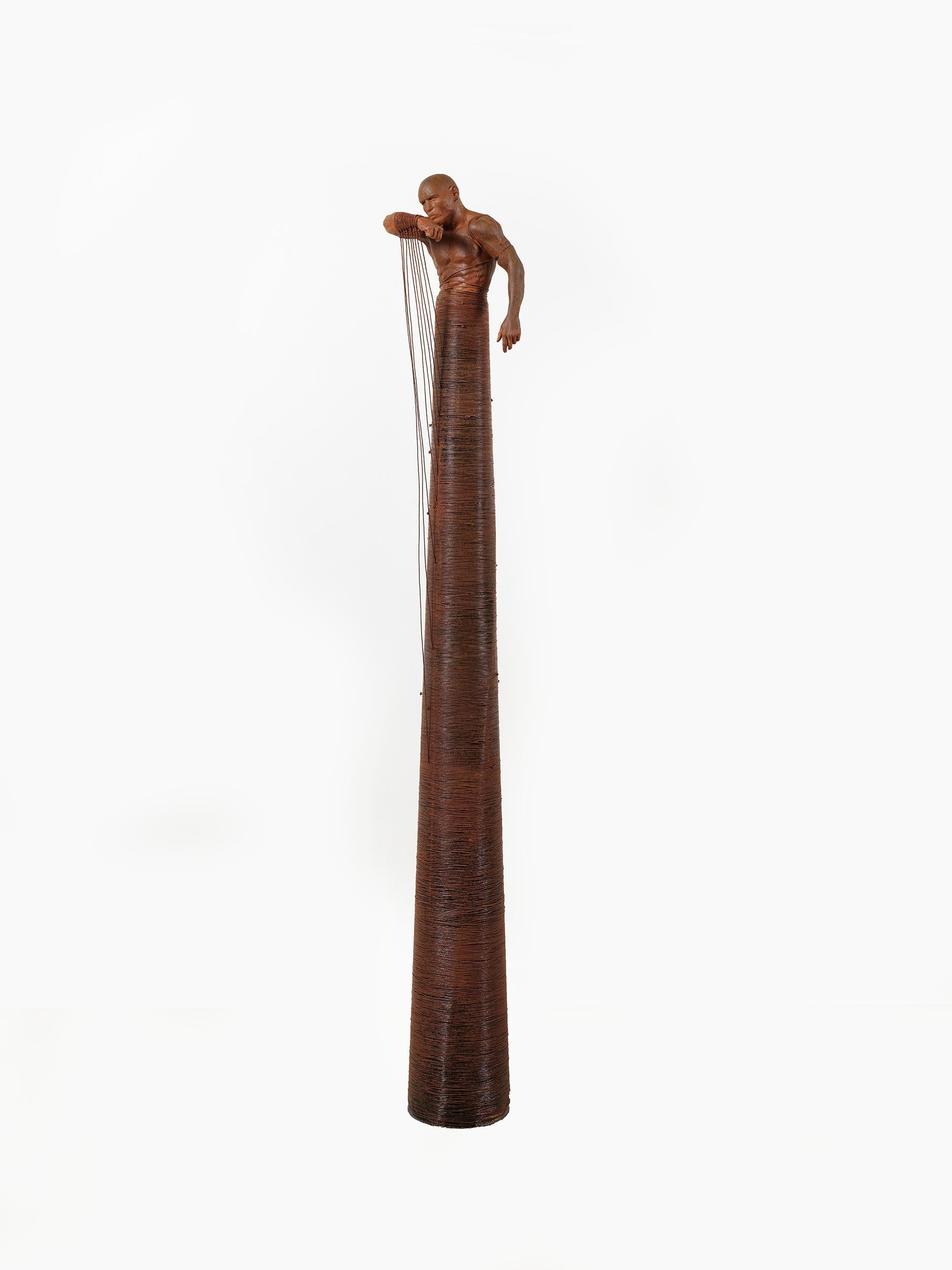 Dean Kugler - Guardians: Ferrum - Steel and Resin Sculpture with Male ...