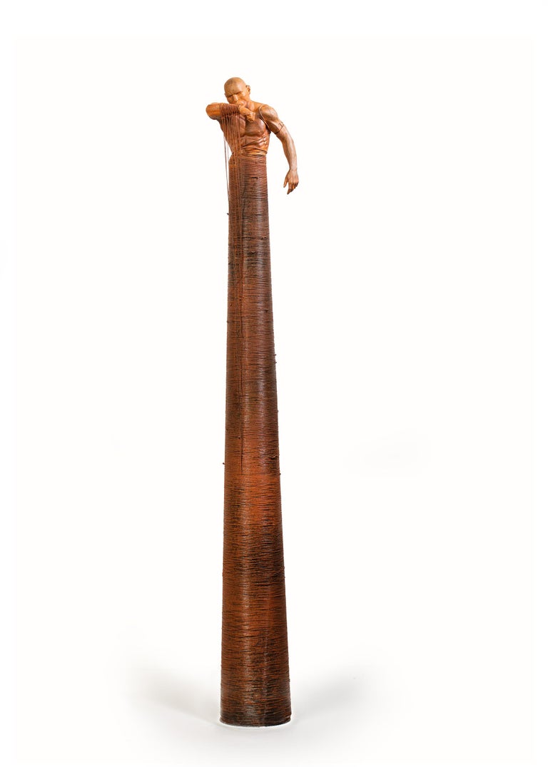 Dean Kugler - Guardians: Ferrum - Steel and Resin Sculpture with Male ...