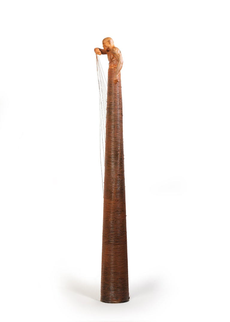Dean Kugler - Guardians: Ferrum - Steel and Resin Sculpture with Male ...