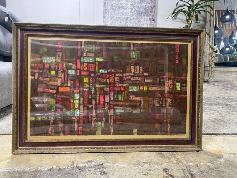 Dean Meeker Signed Limited Ed. Midcentury Silkscreen Serigraph Print ...