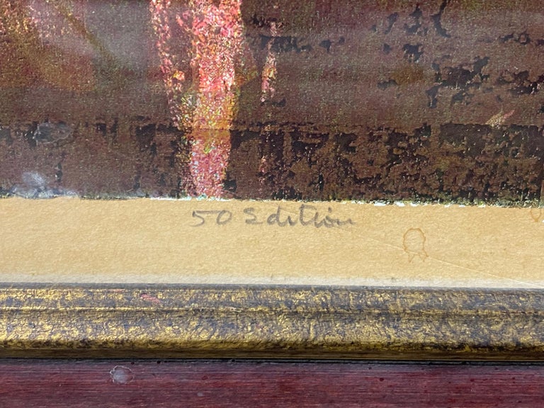 Dean Meeker Signed Limited Ed. Midcentury Silkscreen Serigraph Print ...