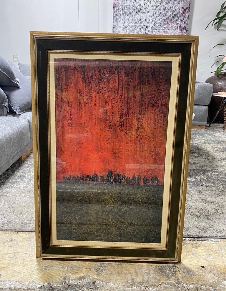 Dean Meeker Signed Limited Edition Mid-Century Silkscreen Serigraph ...