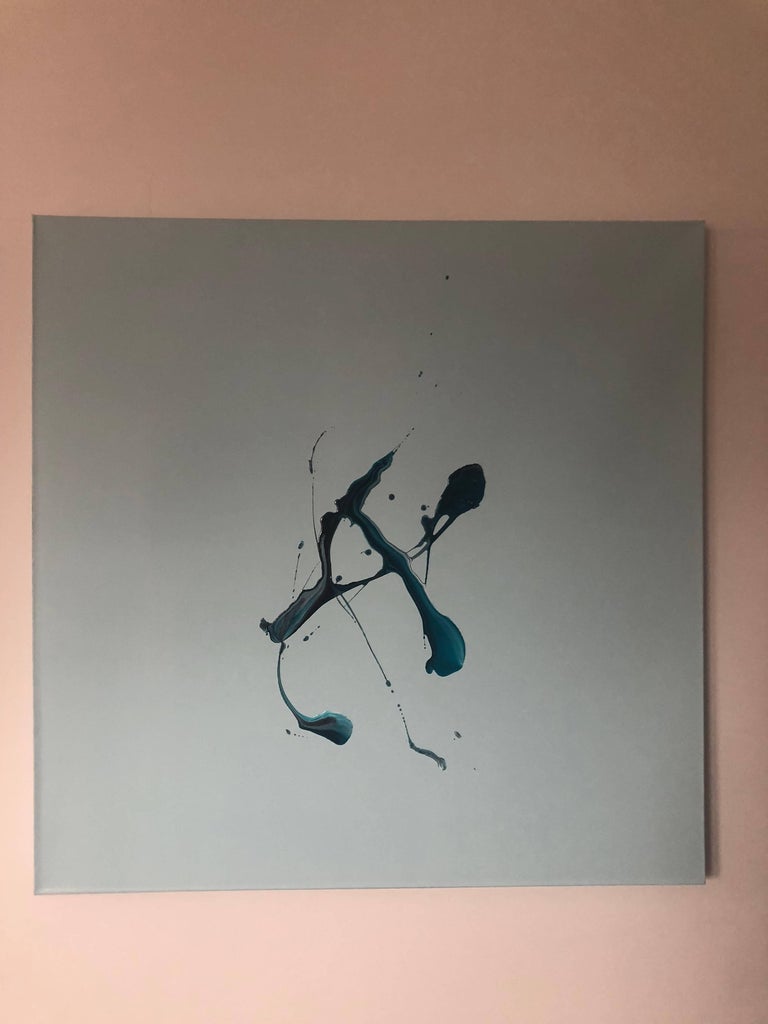 Dean Rossiter - "Final Fatal Kiss" - abstract painting For Sale at 1stDibs