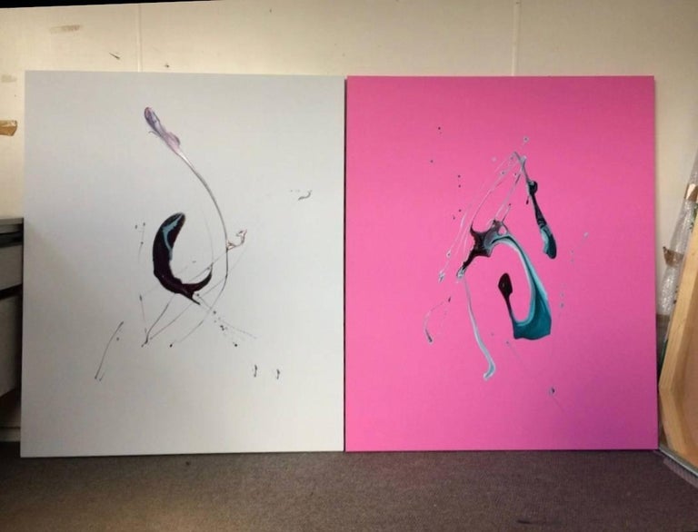 Dean Rossiter - "Genesis" - Abstract painting For Sale at 1stDibs