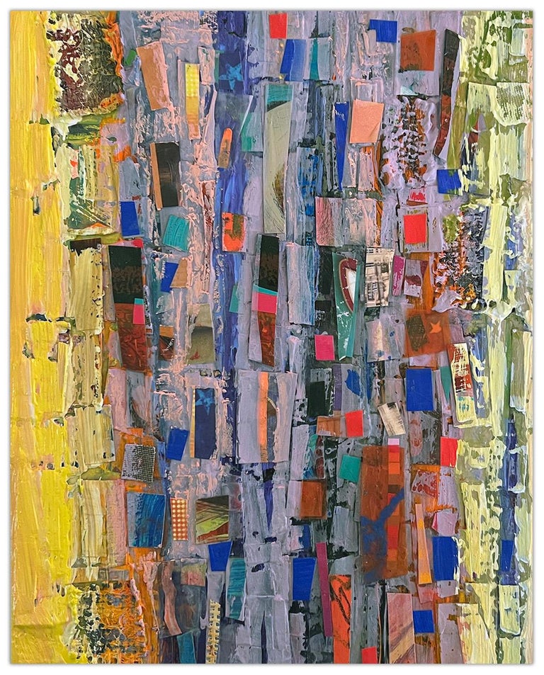 Deanna Sirlin - Direction (Abstract collage) For Sale at 1stDibs