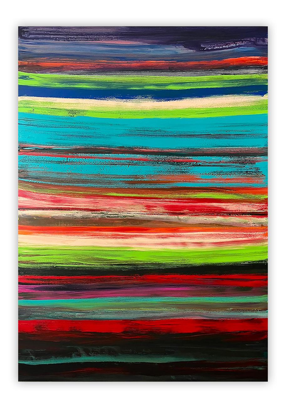Deanna Sirlin - Into (Abstract painting) For Sale at 1stDibs