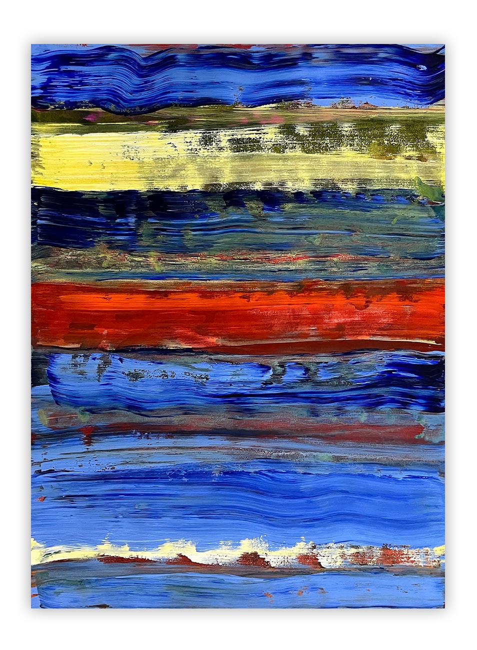 Deanna Sirlin - Letter (Abstract painting) For Sale at 1stDibs