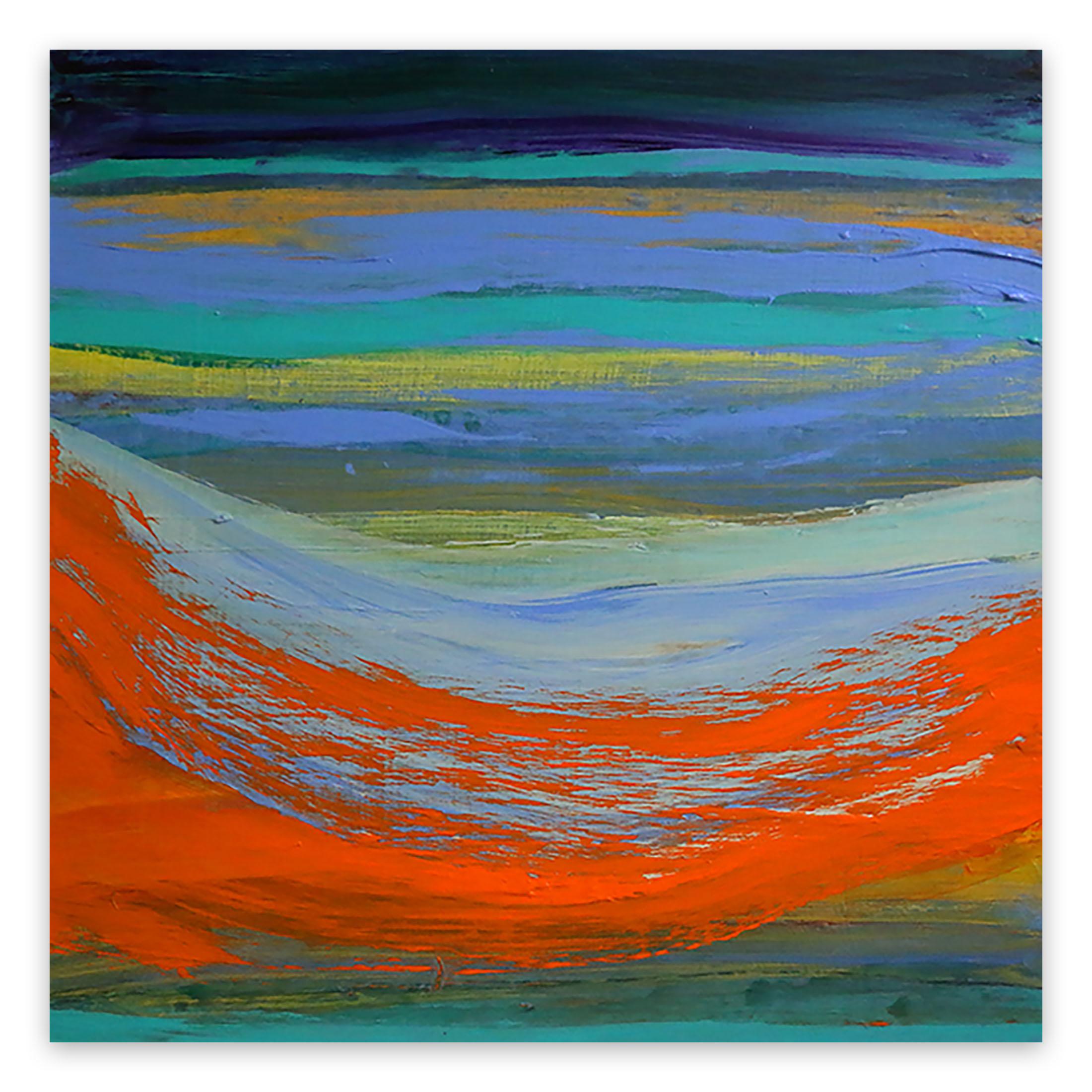 Deanna Sirlin - Moving Forward (Abstract Painting) For Sale at 1stDibs