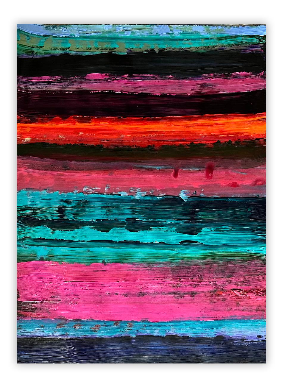 Deanna Sirlin - Time (Abstract painting) For Sale at 1stDibs