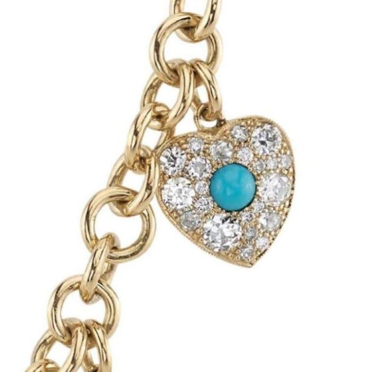 Handcrafted DEAREST Diamond/Gemstone Necklace by Single Stone For Sale ...