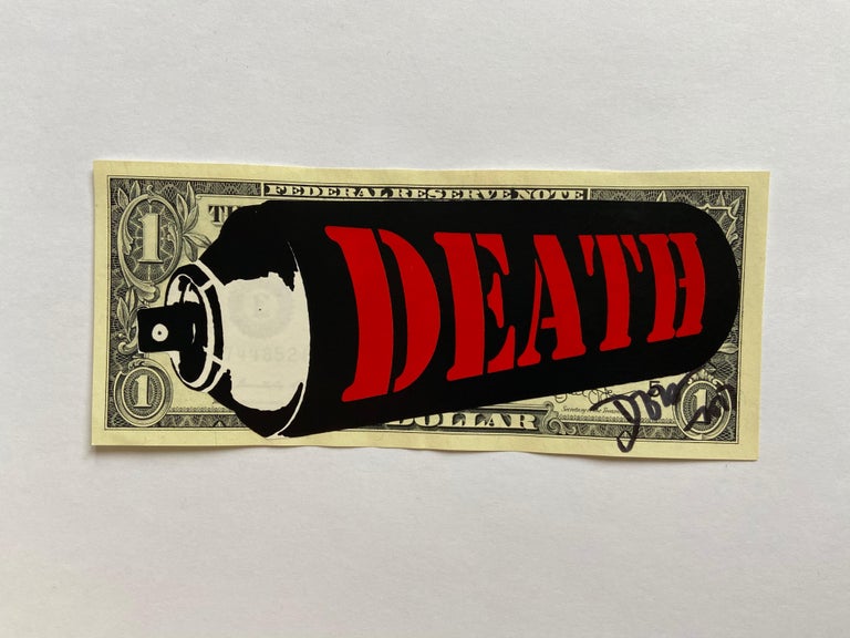 Death NYC - Death NYC RED DEATH SPRAY 2017 For Sale at 1stDibs