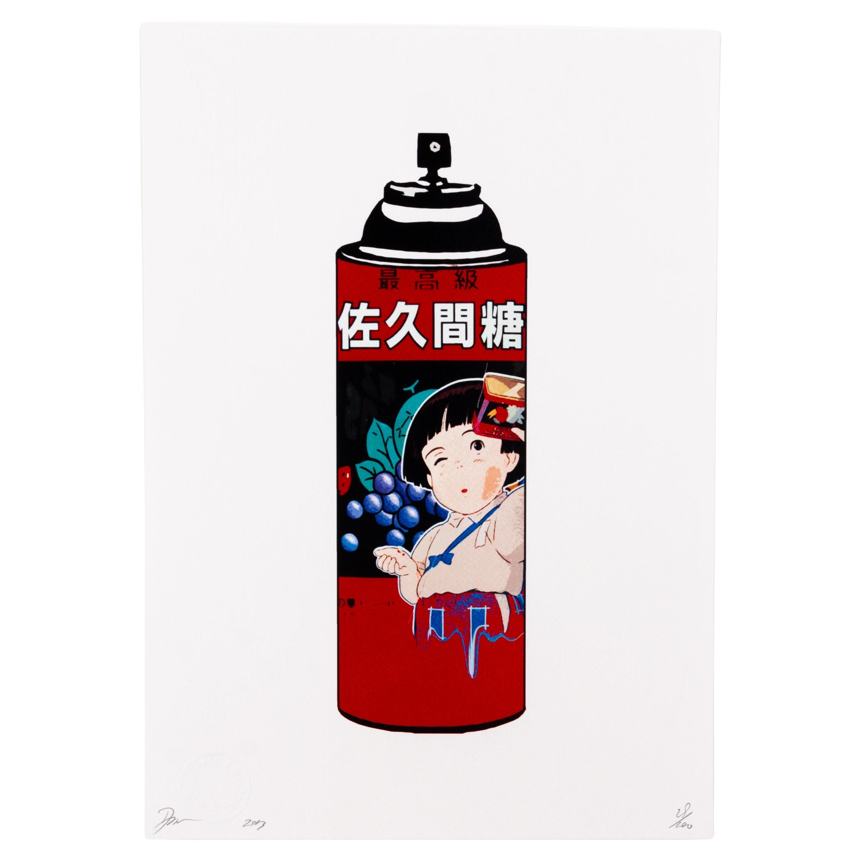 Death NYC Signed Limited Ed Pop Art Print Tabasco Cans For Sale at 1stDibs