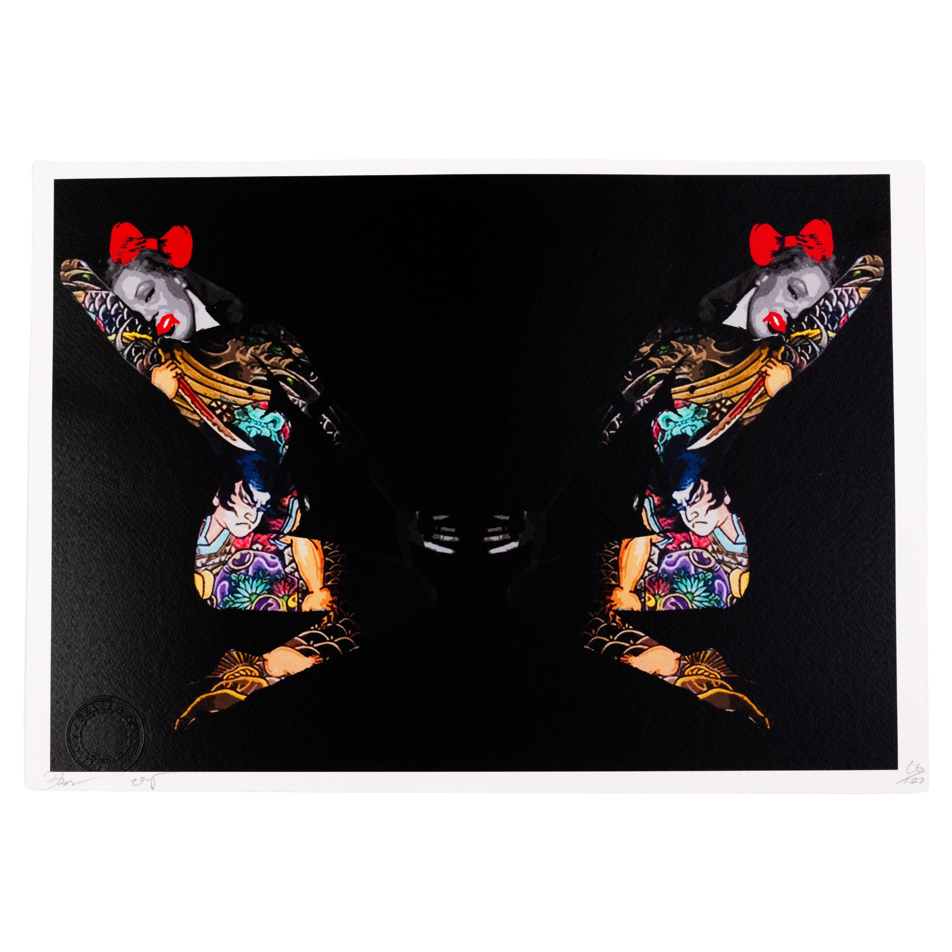 Death NYC Signed Limited Ed Pop Art Print The Swing (Fragonard) For ...