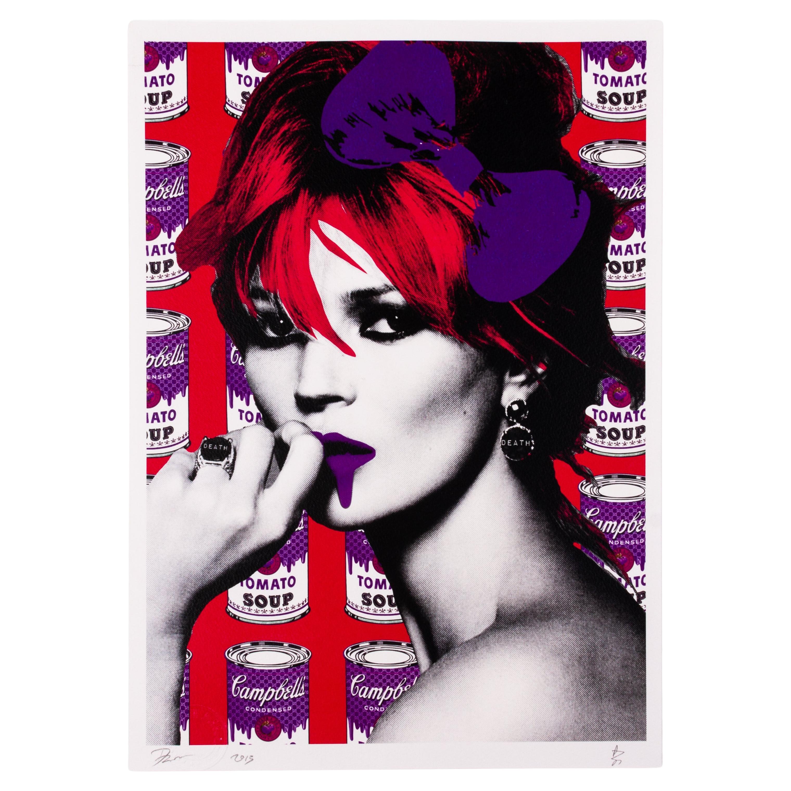 Death NYC Signed Limited Ed Pop Art Print For Sale at 1stDibs