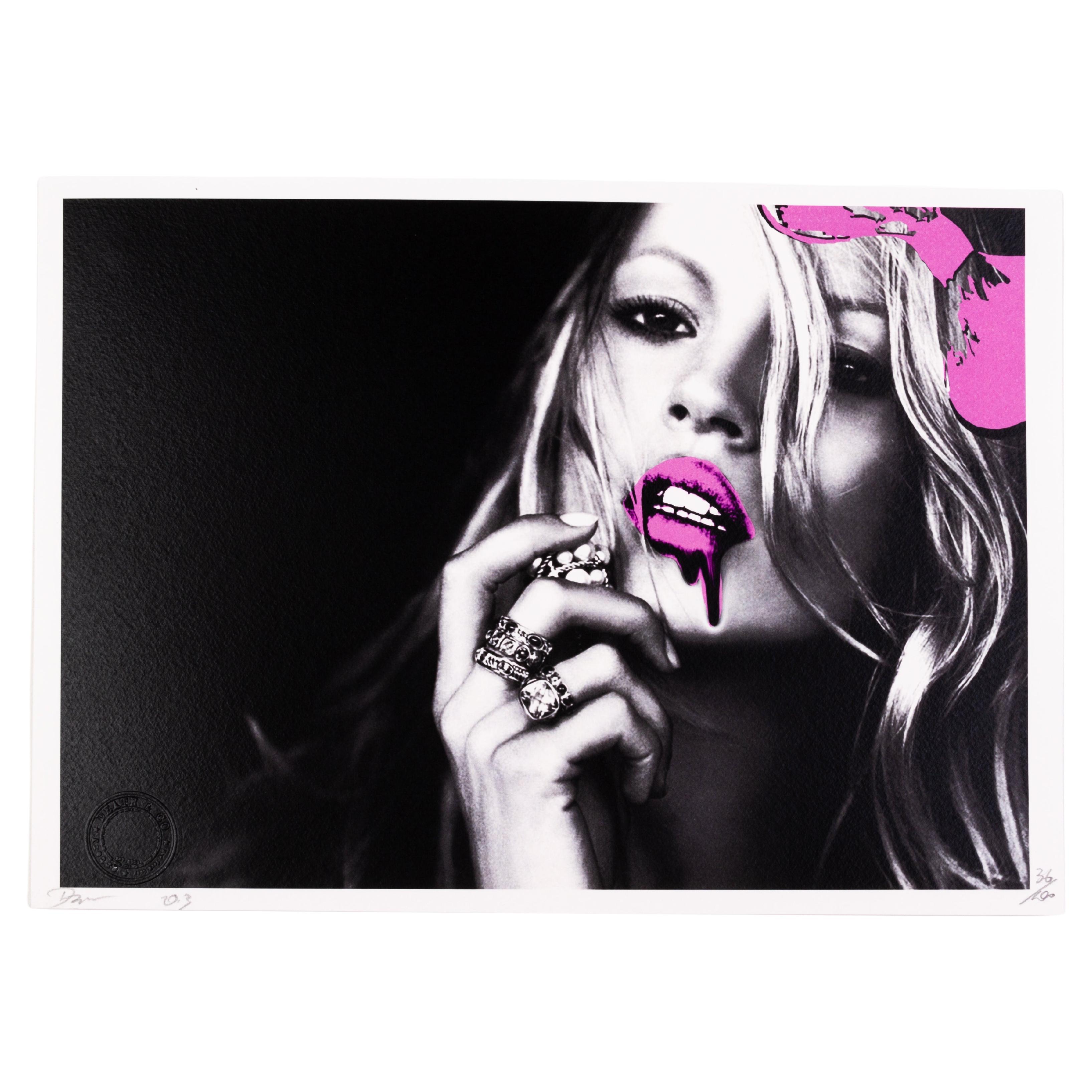 Death NYC Signed Limited Ed Pop Art Print For Sale at 1stDibs