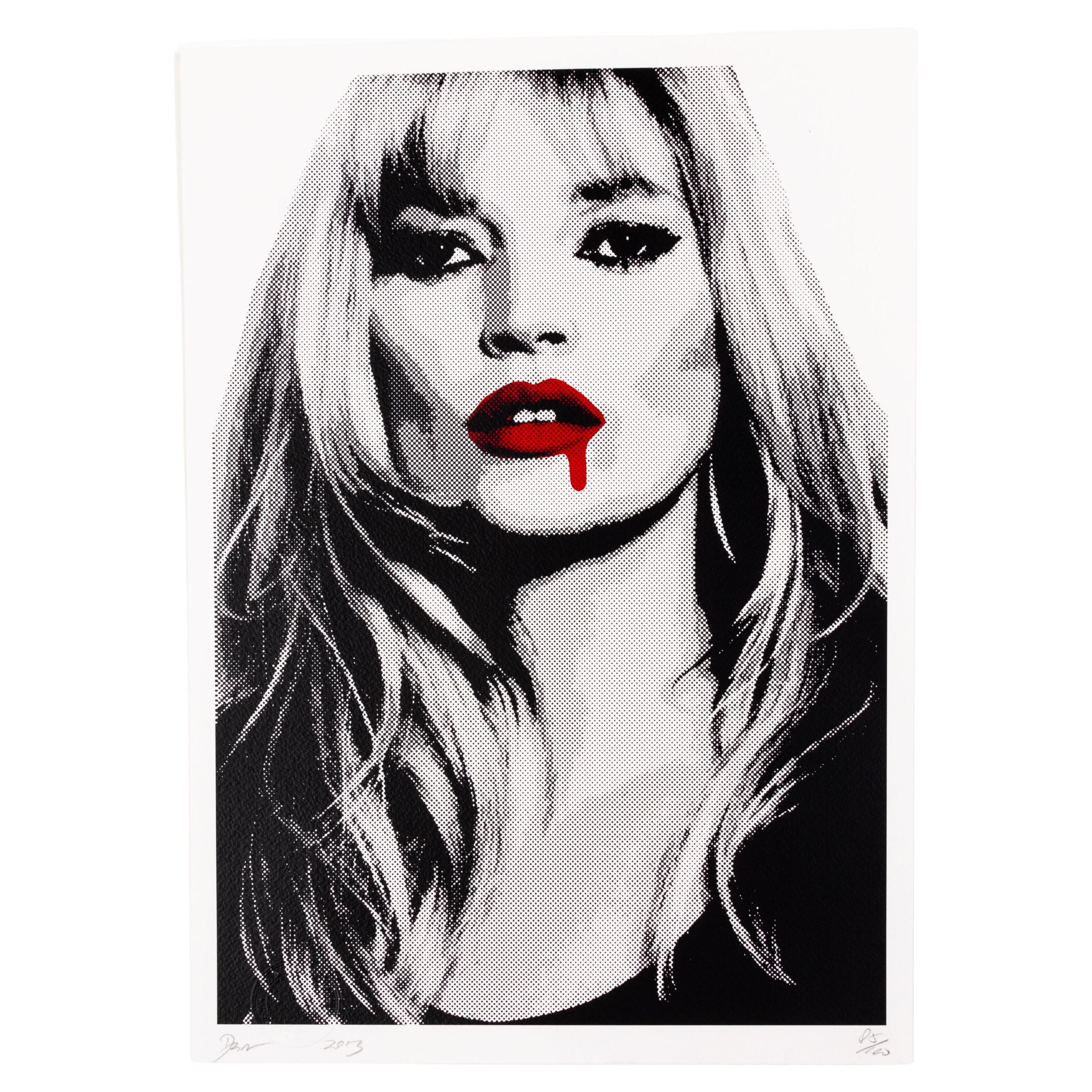 Death NYC Signed Limited Ed Pop Art Print For Sale at 1stDibs