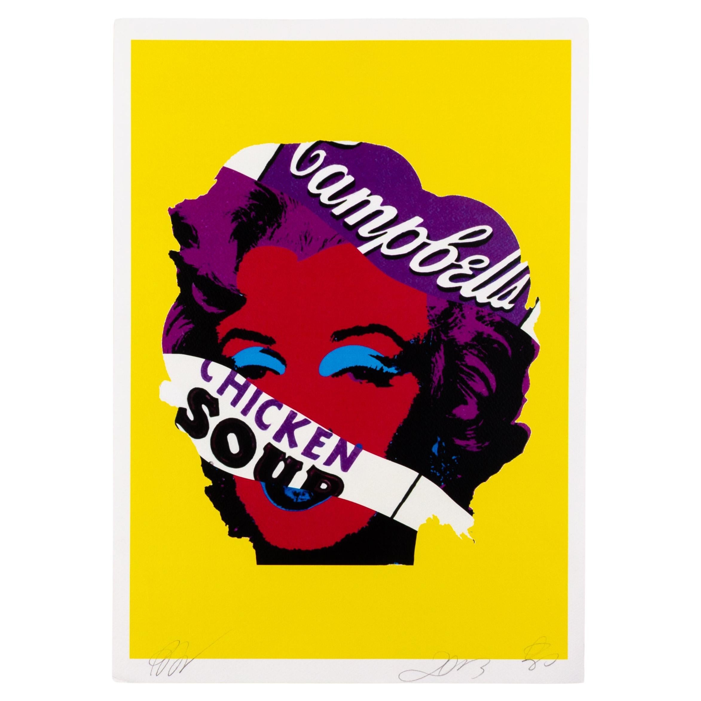 Death NYC Signed Limited Ed Pop Art Print Marilyn Monroe For Sale at ...