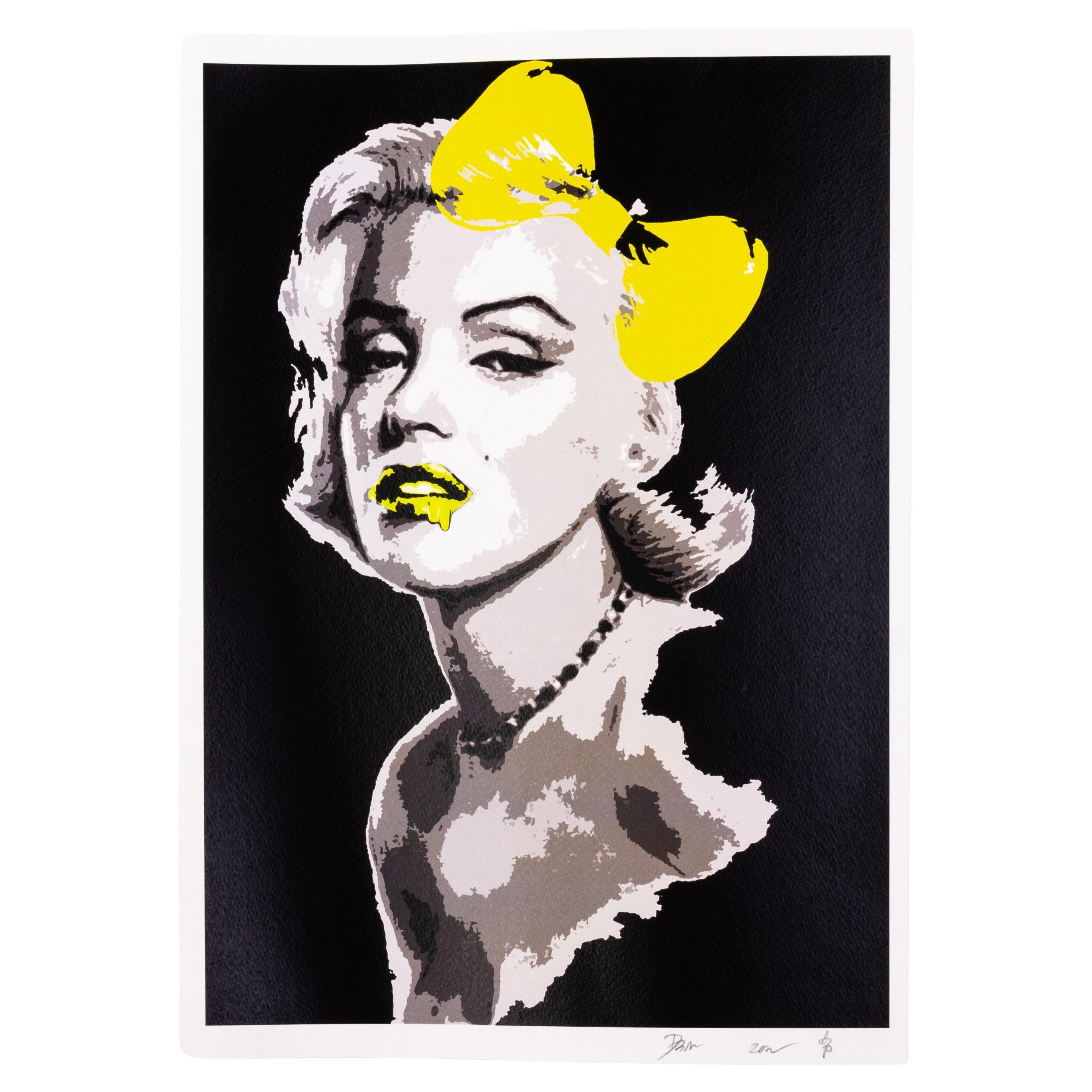 Death NYC Signed Limited Ed Pop Art Print Marilyn Monroe For Sale at ...