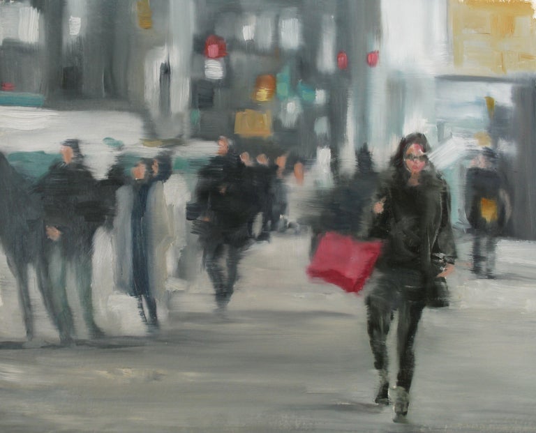 Debbie Pacheco - Breaking Away, Painting, Oil on Paper en vente sur 1stDibs