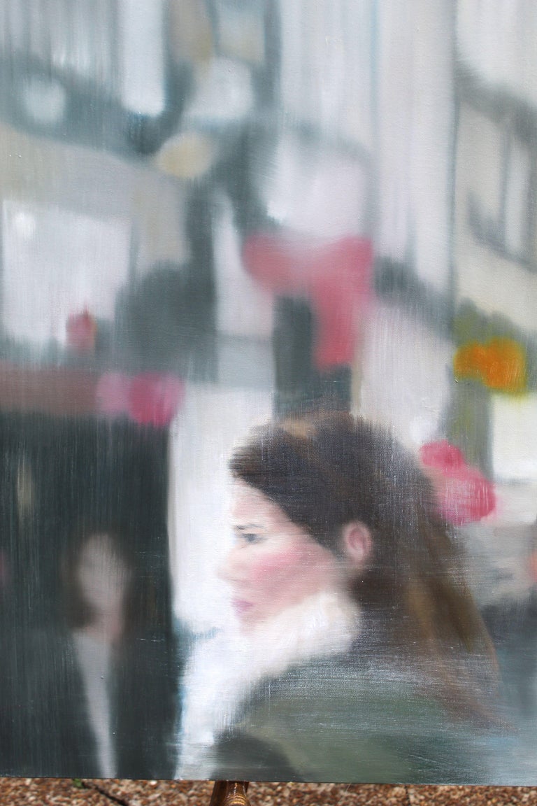 Debbie Pacheco - Passing, Painting, Oil on Canvas For Sale at 1stDibs