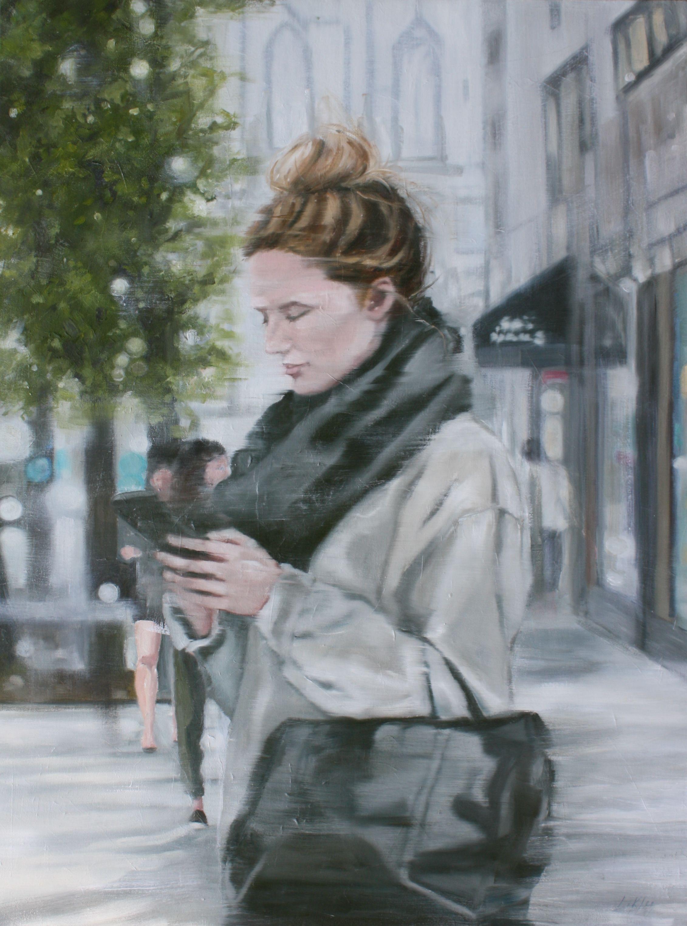 Debbie Pacheco - Wandering, Painting, Oil on Canvas For Sale at 1stDibs