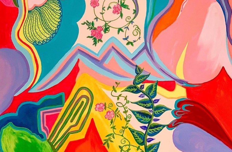 Debbie Pakzaban - Fertility, Acrylic, Contemporary Art, Abstract ...