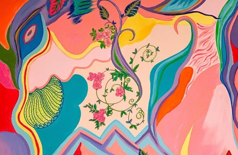 Debbie Pakzaban - Fertility, Acrylic, Contemporary Art, Abstract ...