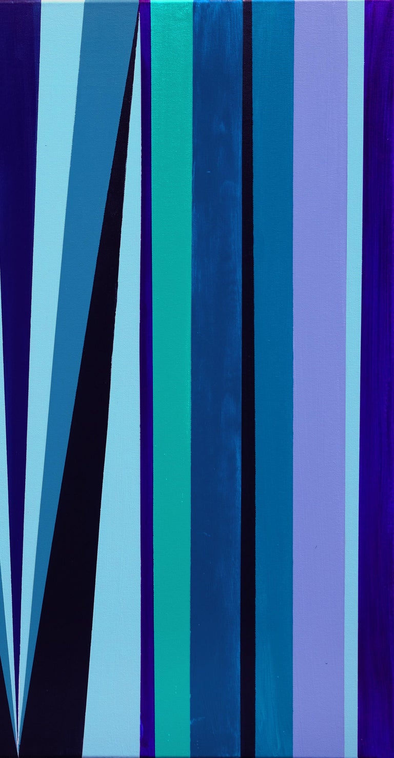 Debbie Pakzaban - Formal Attire, Geometric Abstract Art, Contemporary ...