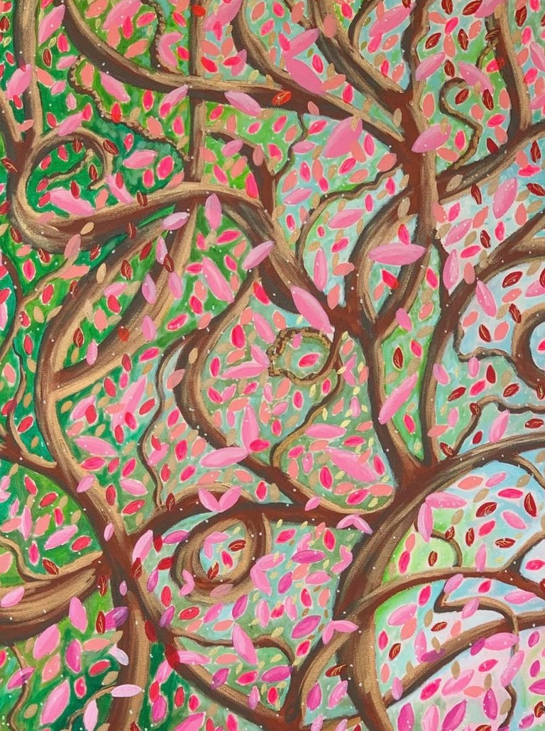 Debbie Pakzaban - Tangled, Abstract Impressionism Art, Contemporary Art ...