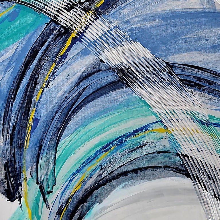 Deborah Bigeleisen - Blue Waters 44 X 36 For Sale at 1stDibs