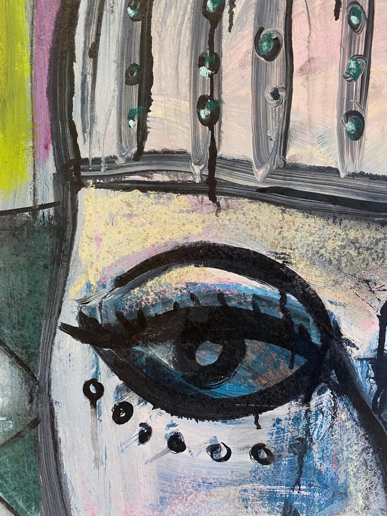 Deborah Buck - Surrealist Abstract Painting by Deborah Buck 'Evening At ...