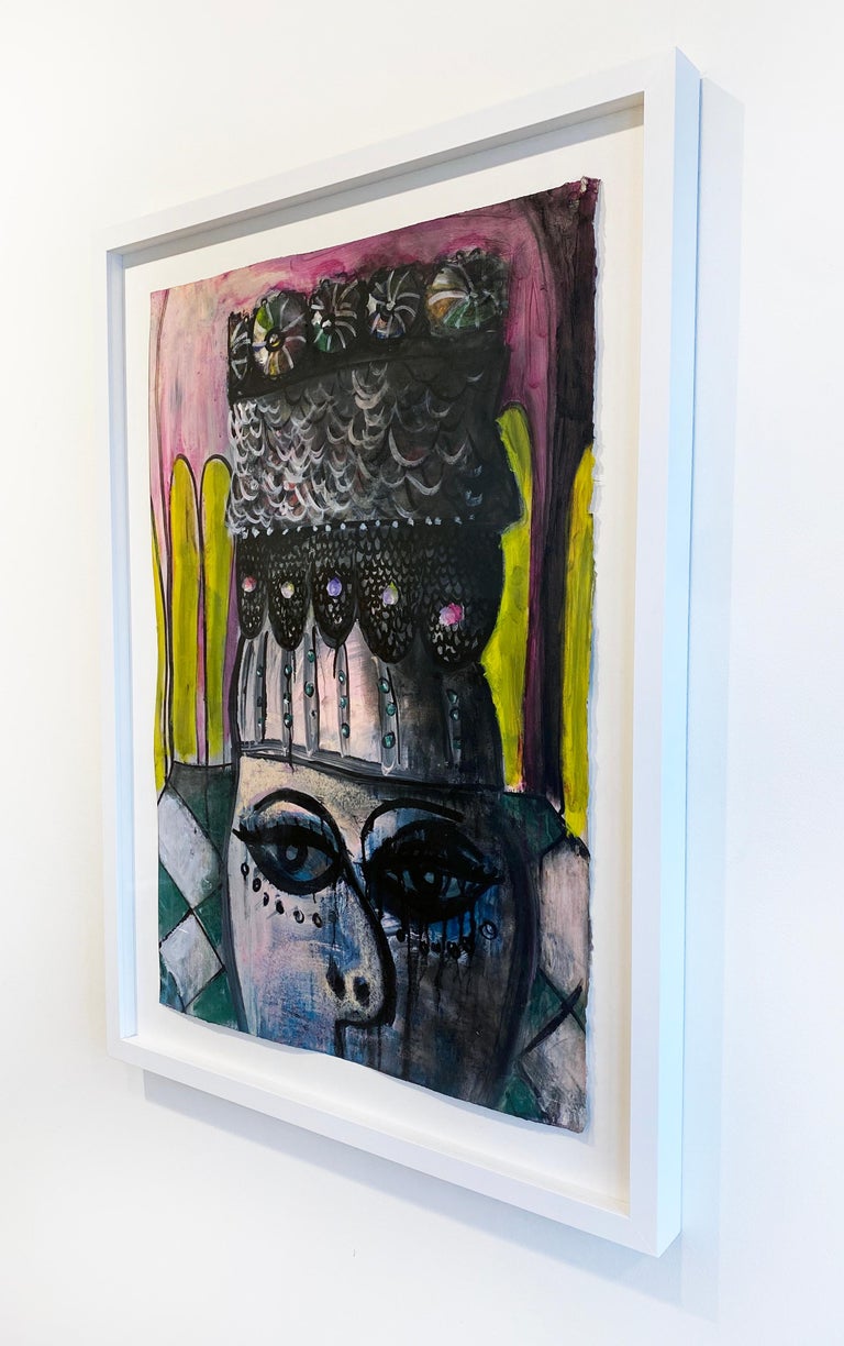 Deborah Buck - Surrealist Abstract Painting by Deborah Buck 'Evening At ...