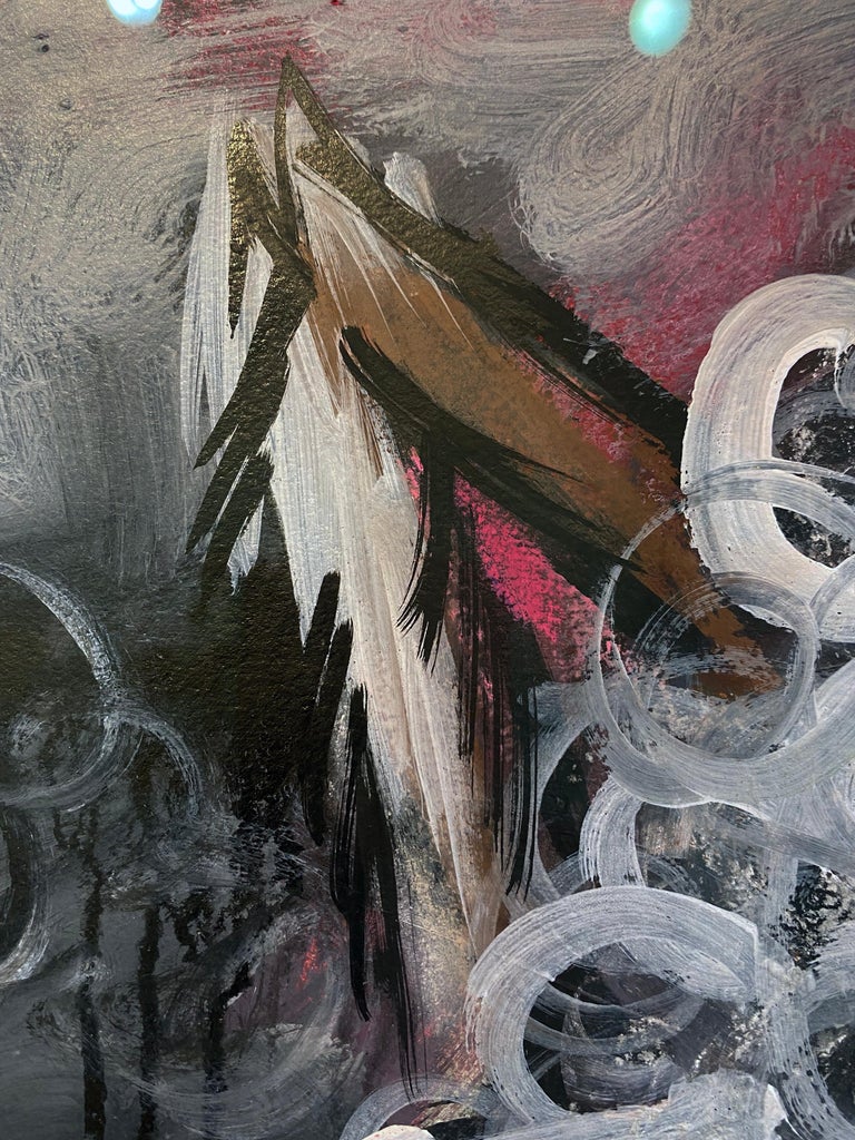 Deborah Buck - Peinture abstraite surréaliste de Deborah Buck intitulée ...