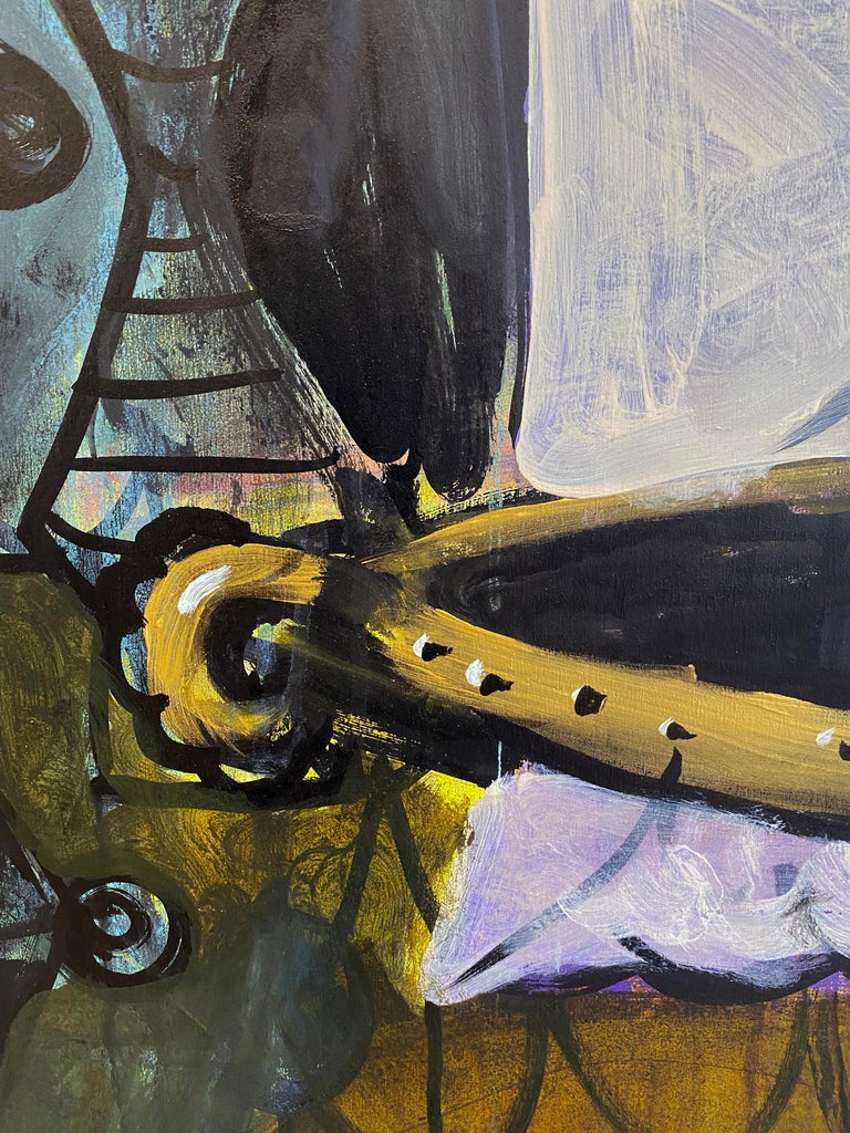 Deborah Buck - Surrealist Abstract Painting by Deborah Buck 'The ...