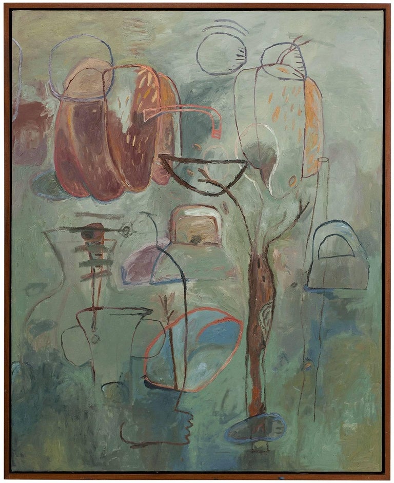 Deborah Dancy - Making a Mojo Large Abstract Oil Painting African ...