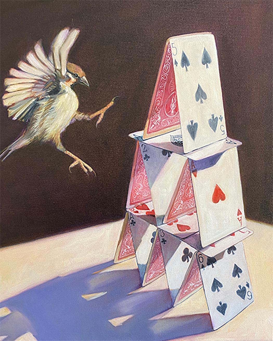 Deborah Davidson - Peacock (Dark) For Sale at 1stDibs