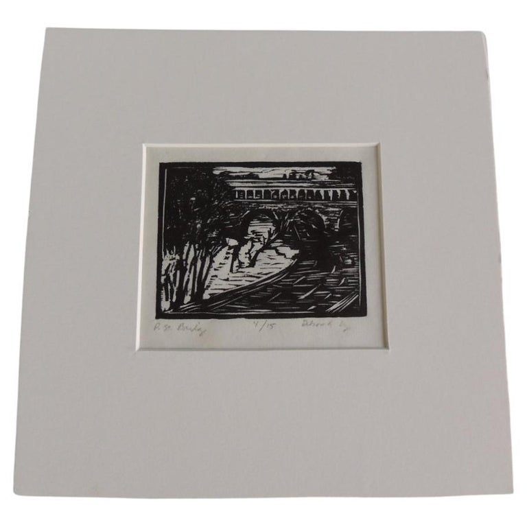 Deborah Gay P. St. Bridge Art 4/15 For Sale at 1stDibs