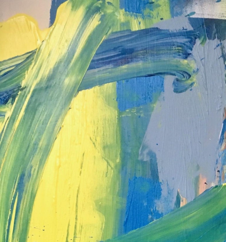 Deborah Lanyon - Marciac, Original Abstract Painting, Contemporary Art ...