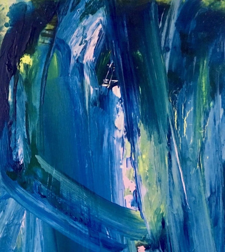 Deborah Lanyon - Marciac, Original Abstract Painting, Contemporary Art ...