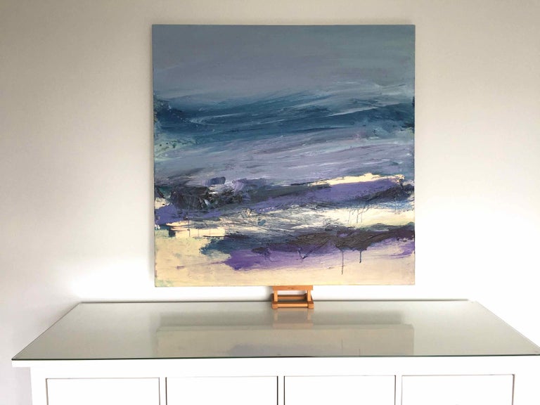 Deborah Lanyon - Winchelsea: Abstract Coastal Painting in Blues and ...