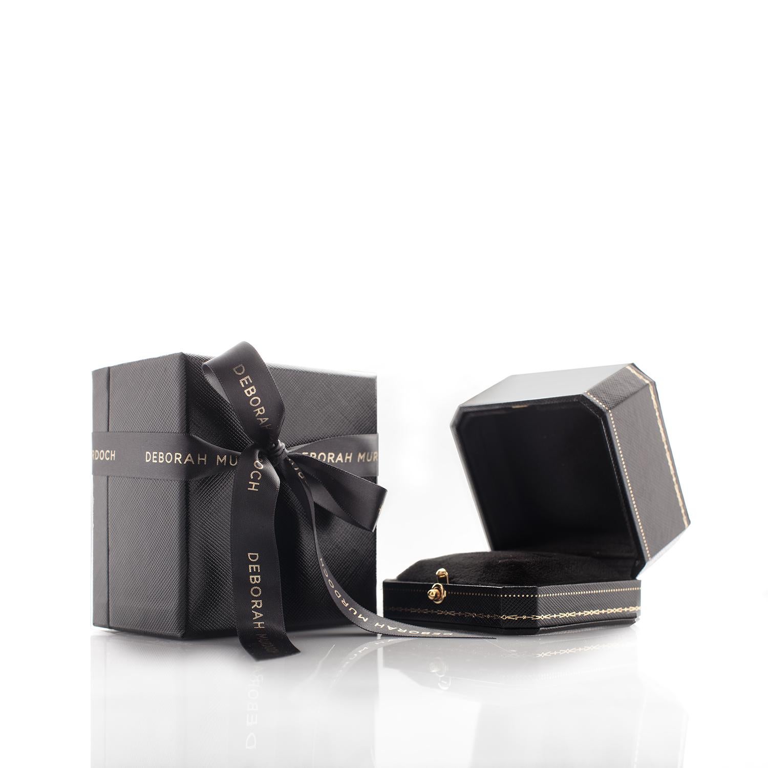 Deborah Murdoch 18 Karat Yellow Gold Oval 1.70 Carat Paraiba Ring For ...