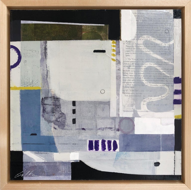 Deborah T. Colter - "Celestial Navigation," Mixed Media Art Collage ...