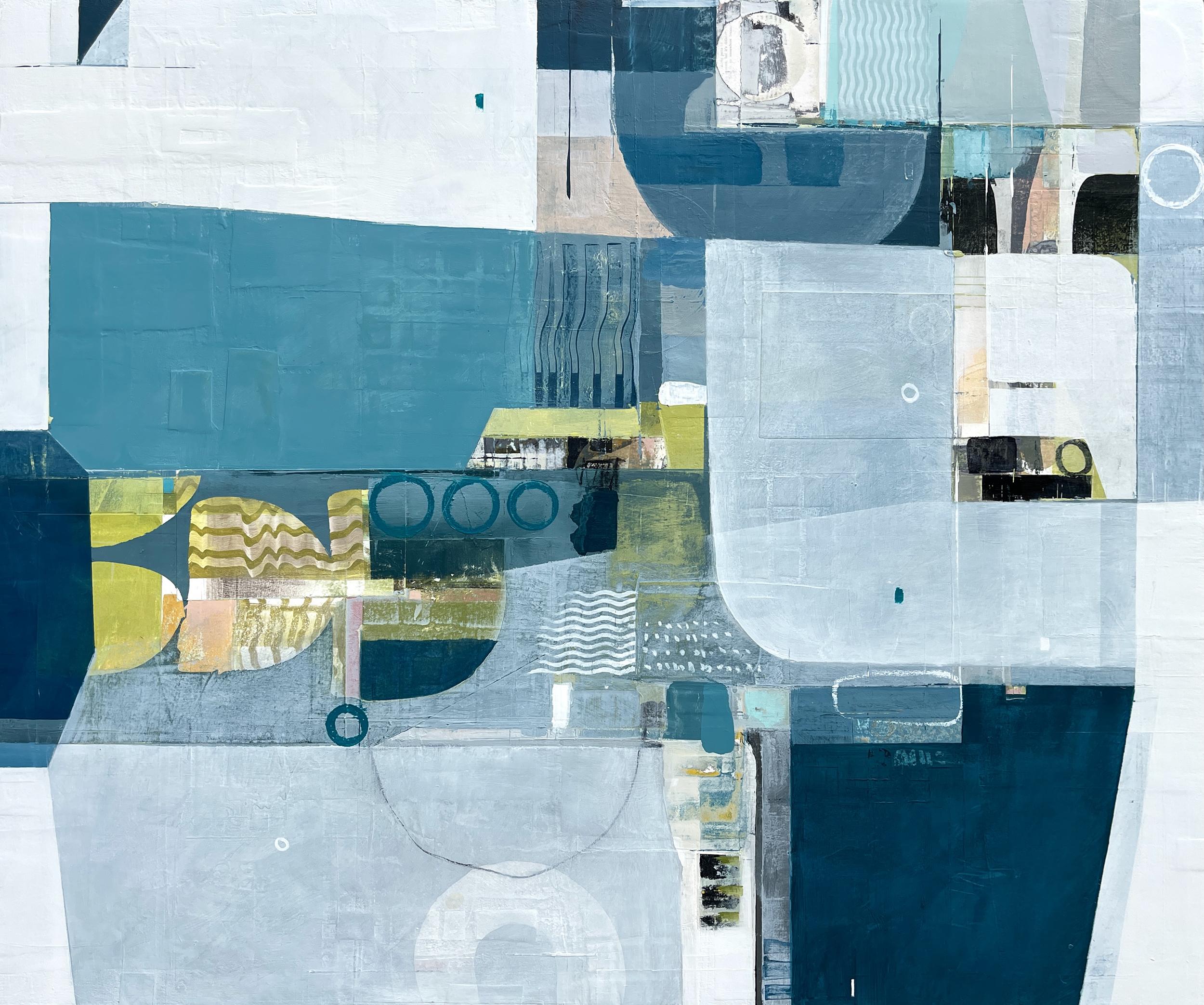 Paula Overbay - Yellow Moon at 1stDibs