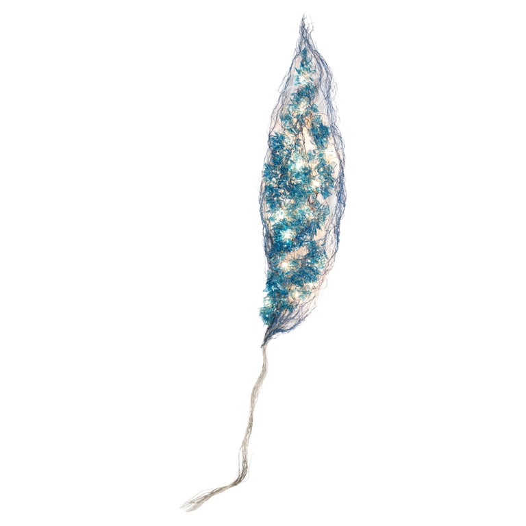 Deborah Thomas, "Blue Flame, Wall Light Installation", 1987 For Sale at ...