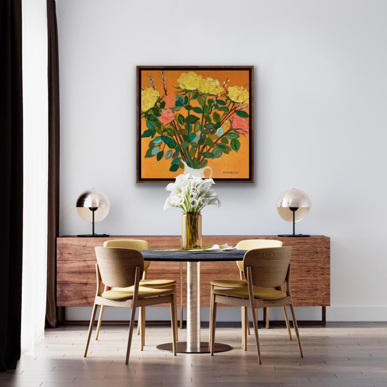 Deborah Windsor - Celebration Roses, Original Still Life Floral ...